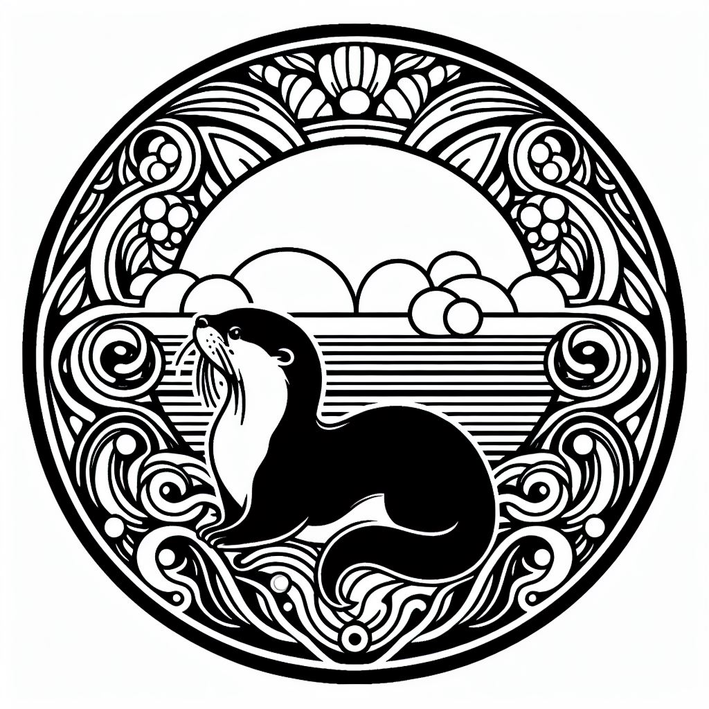 Otters by Eva Máčová | Download free STL model | Printables.com