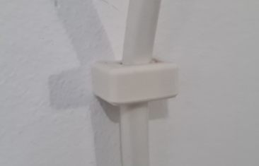 Cable mount (holder) with invisible screw by marko | Download free STL ...