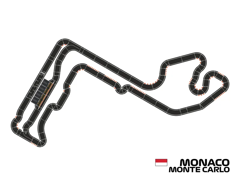 Racing Circuits - building kit - Monaco Monte Carlo Grand Prix by ...