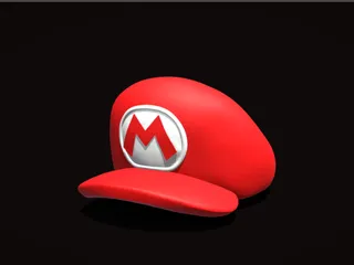 Mario Cap by XGamePlays | Download free STL model | Printables.com