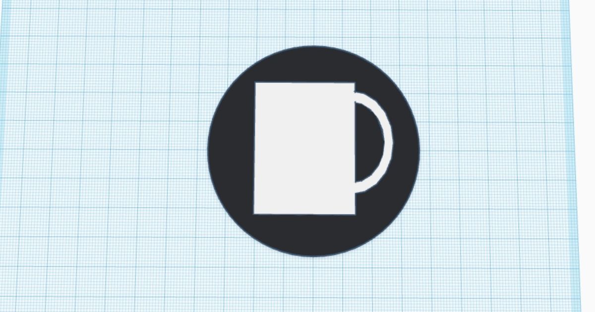 Coffee Mug Coaster by KG | Download free STL model | Printables.com