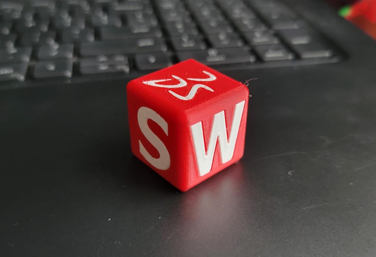 SolidWorks Logo Cube (Unofficial) by m_IDEX | Download free STL model ...