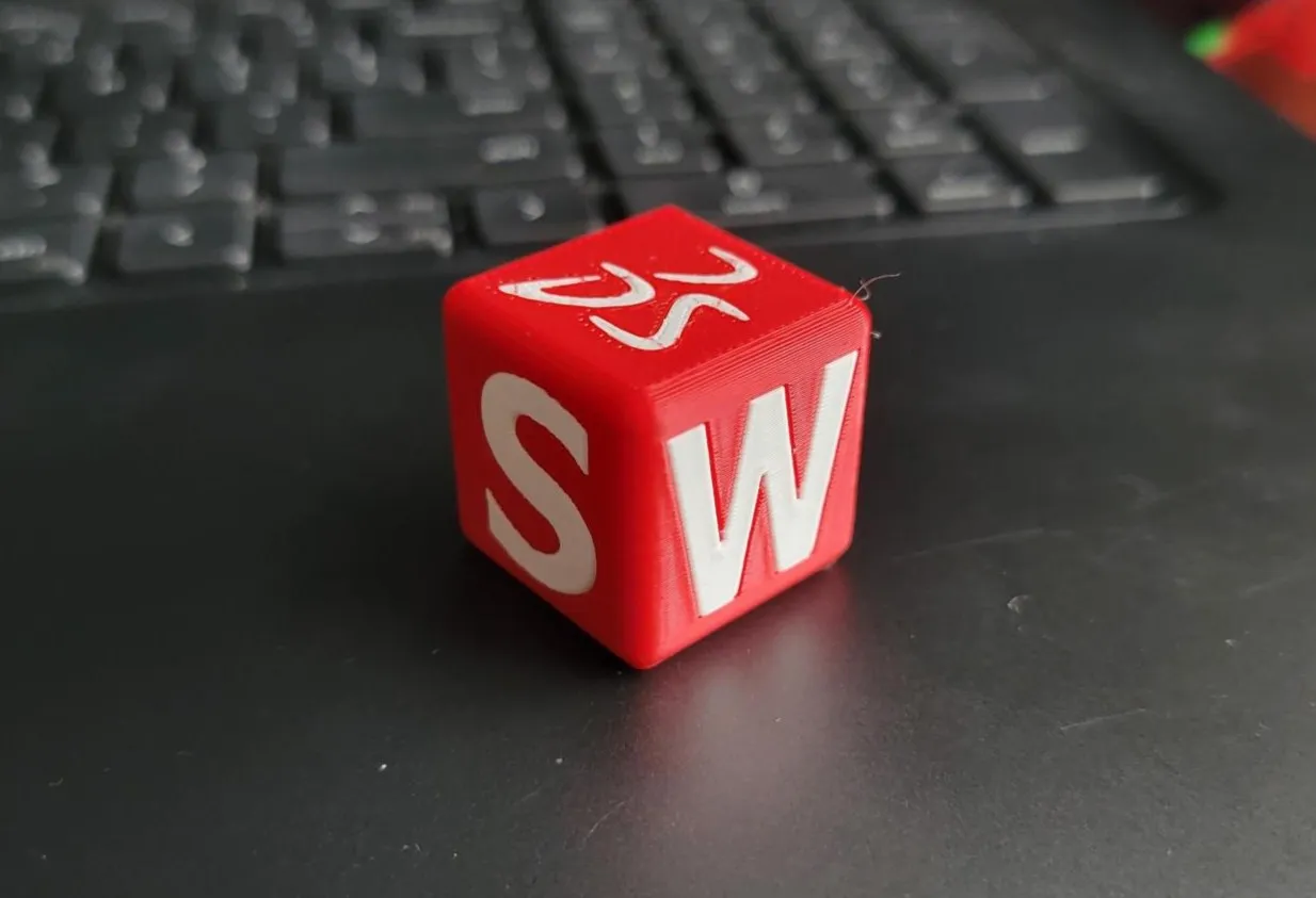 SolidWorks Logo Cube (Unofficial) by m_IDEX | Download free STL model ...