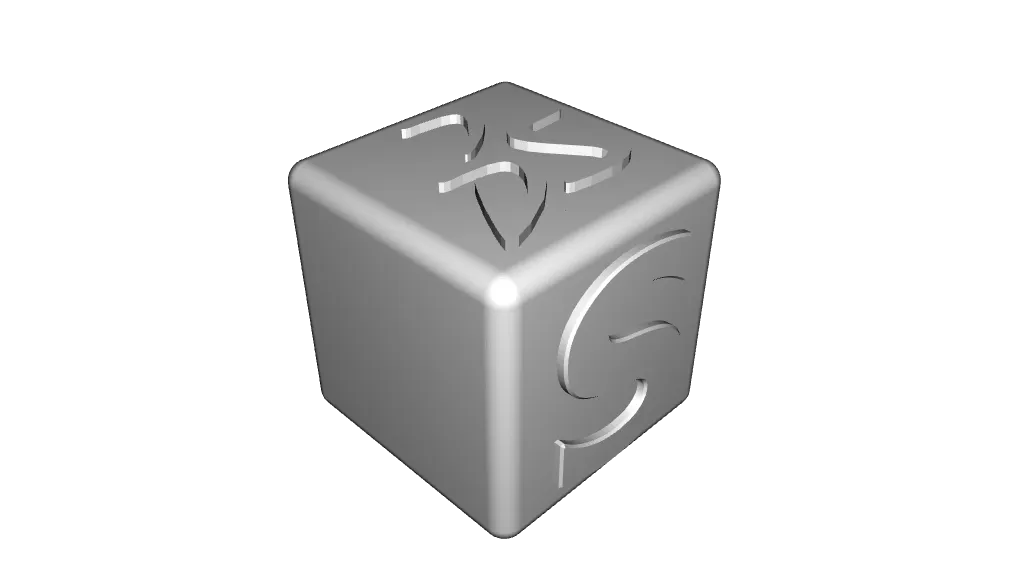 SolidWorks Logo Cube (Unofficial) by m_IDEX | Download free STL model ...
