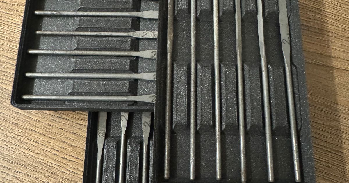 Gridfinity Needle File Inserts by dodasch | Download free STL model ...