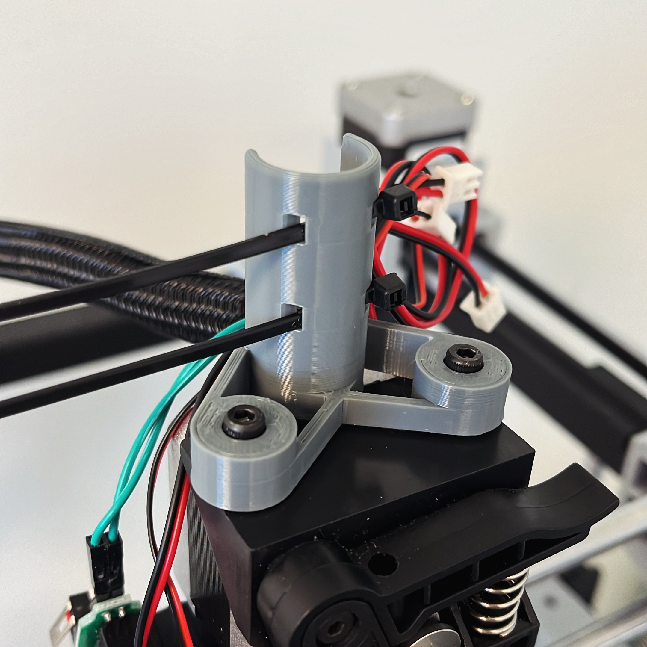 RigidBot Extruder to Orbiter V2.0 or GALILEO 2 Adapter with Strain ...