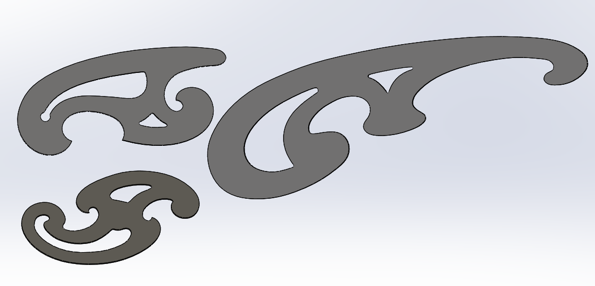 French Curves by Distantb | Download free STL model | Printables.com