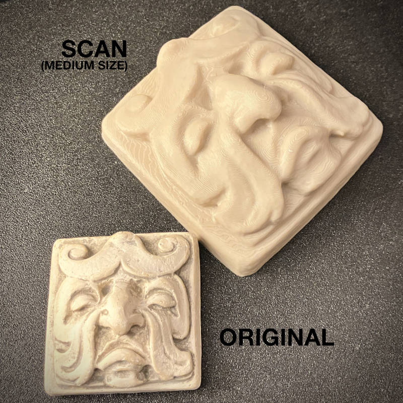 Aztec Totem Face - 3D scan by A4O Labs | Download free STL model ...