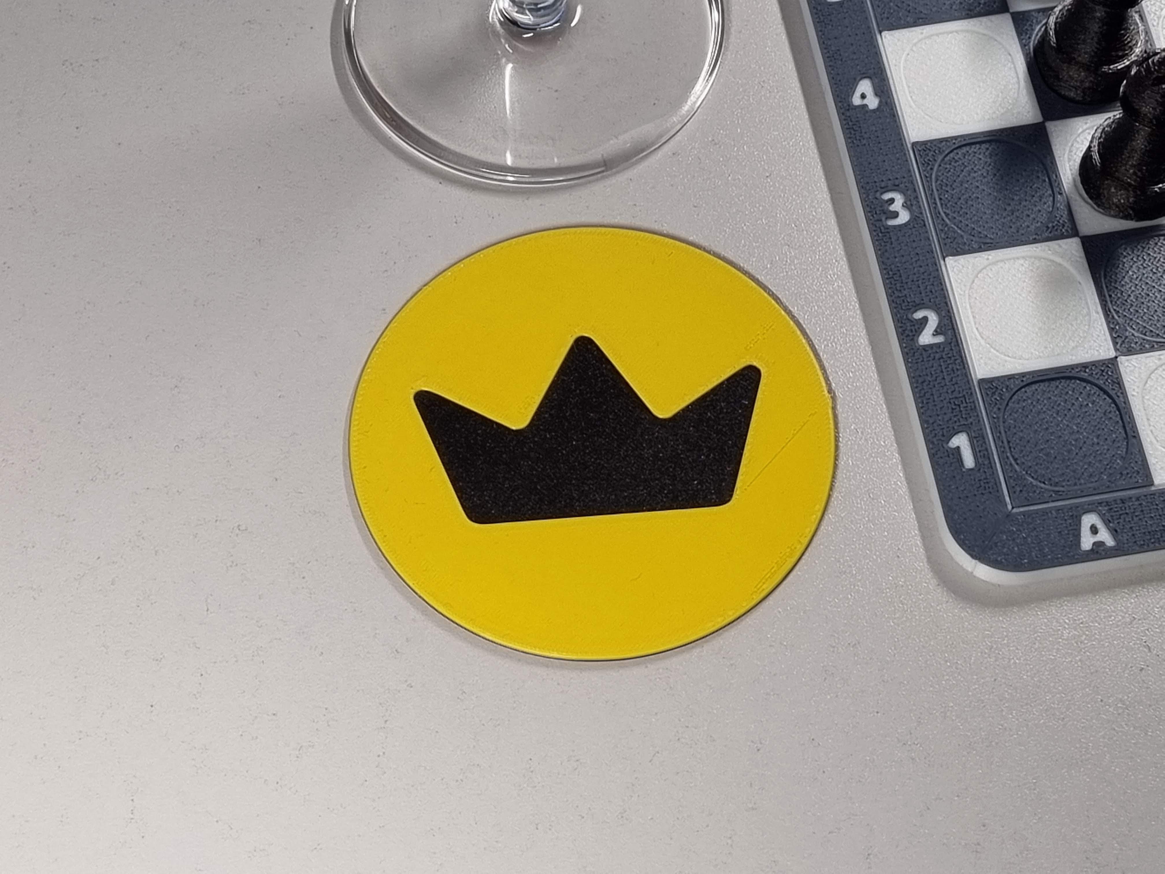 Winner Chess Coaster by ishikawats | Download free STL model ...