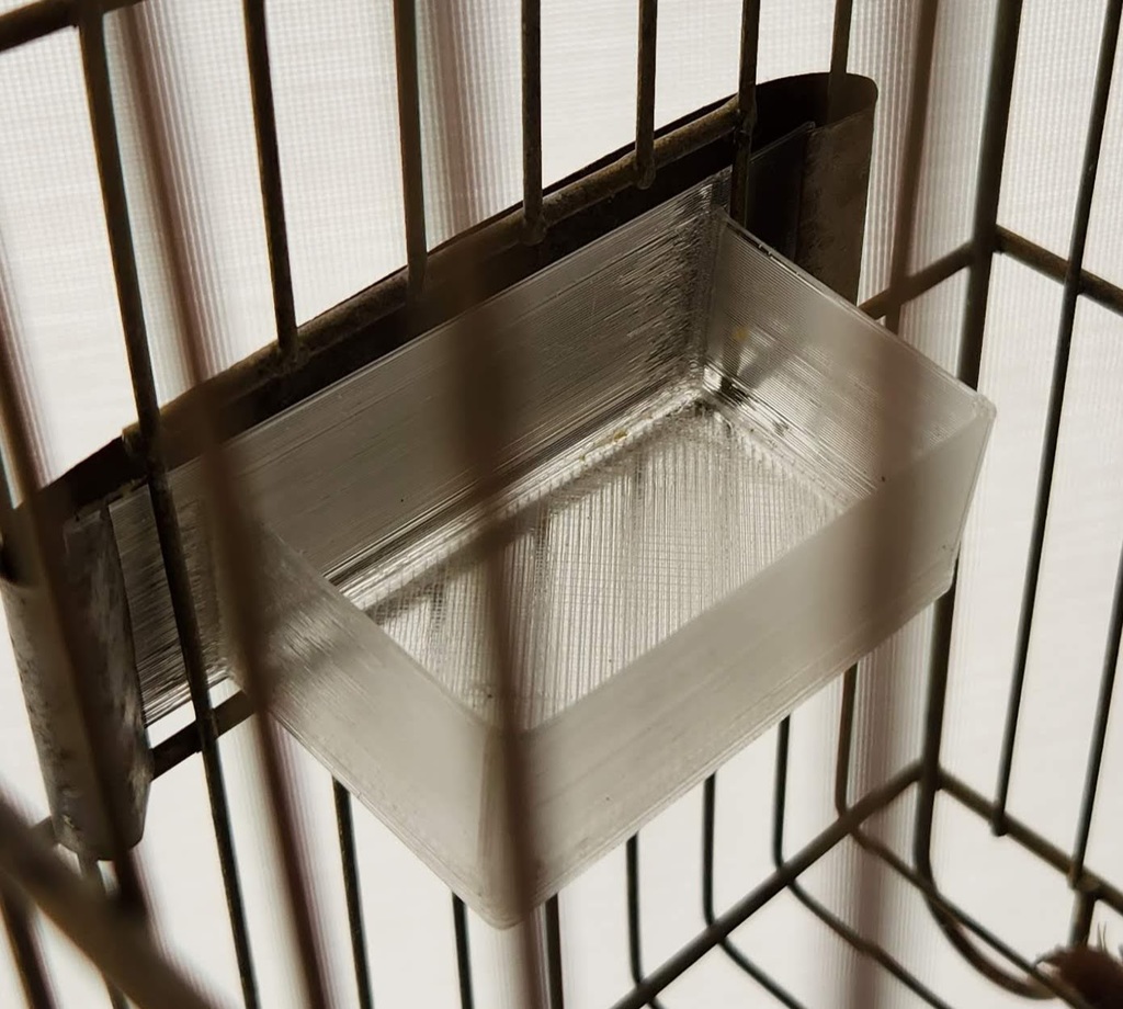 Bird Food Box by Daniel S | Download free STL model | Printables.com