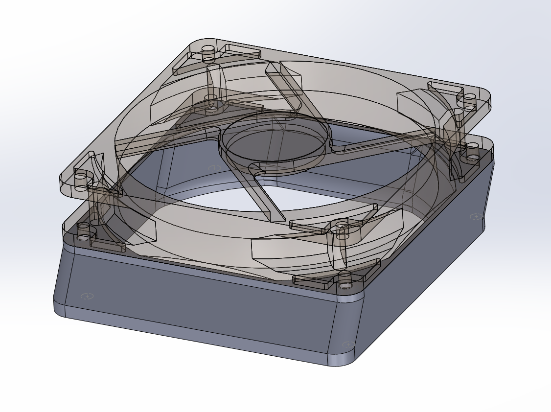 Fan duct mod for Asus AP201 case GPU deshroud mod by Builtram ...