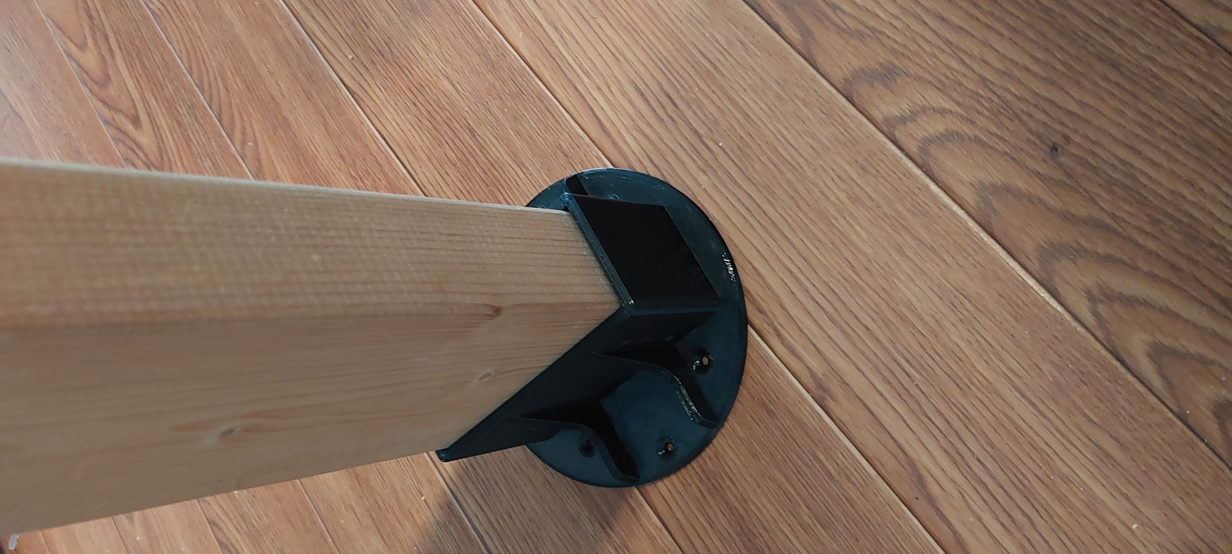 2x4 bracket mount base holder by chrbau | Download free STL model ...
