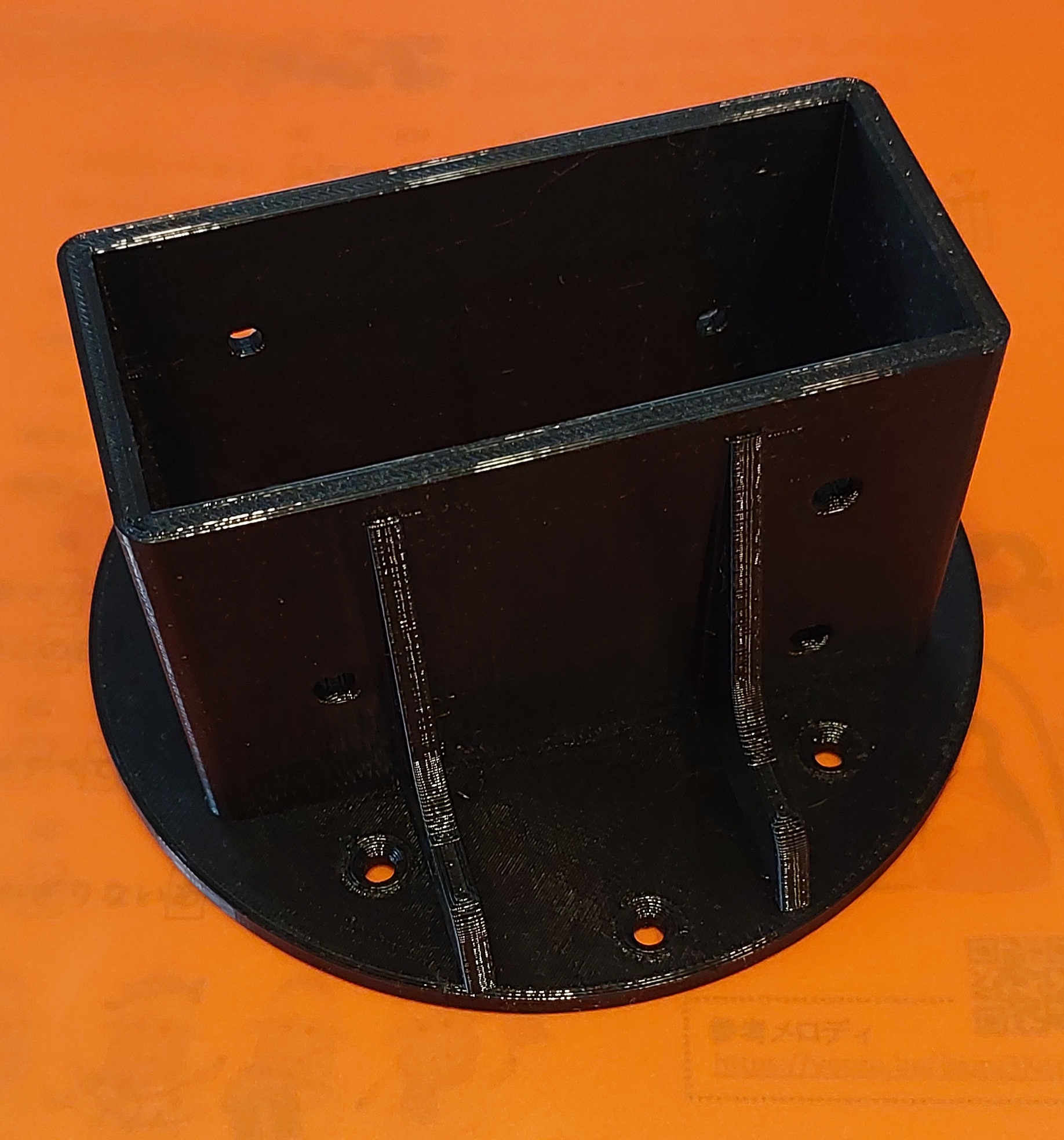 2x4 bracket mount base holder by chrbau | Download free STL model ...