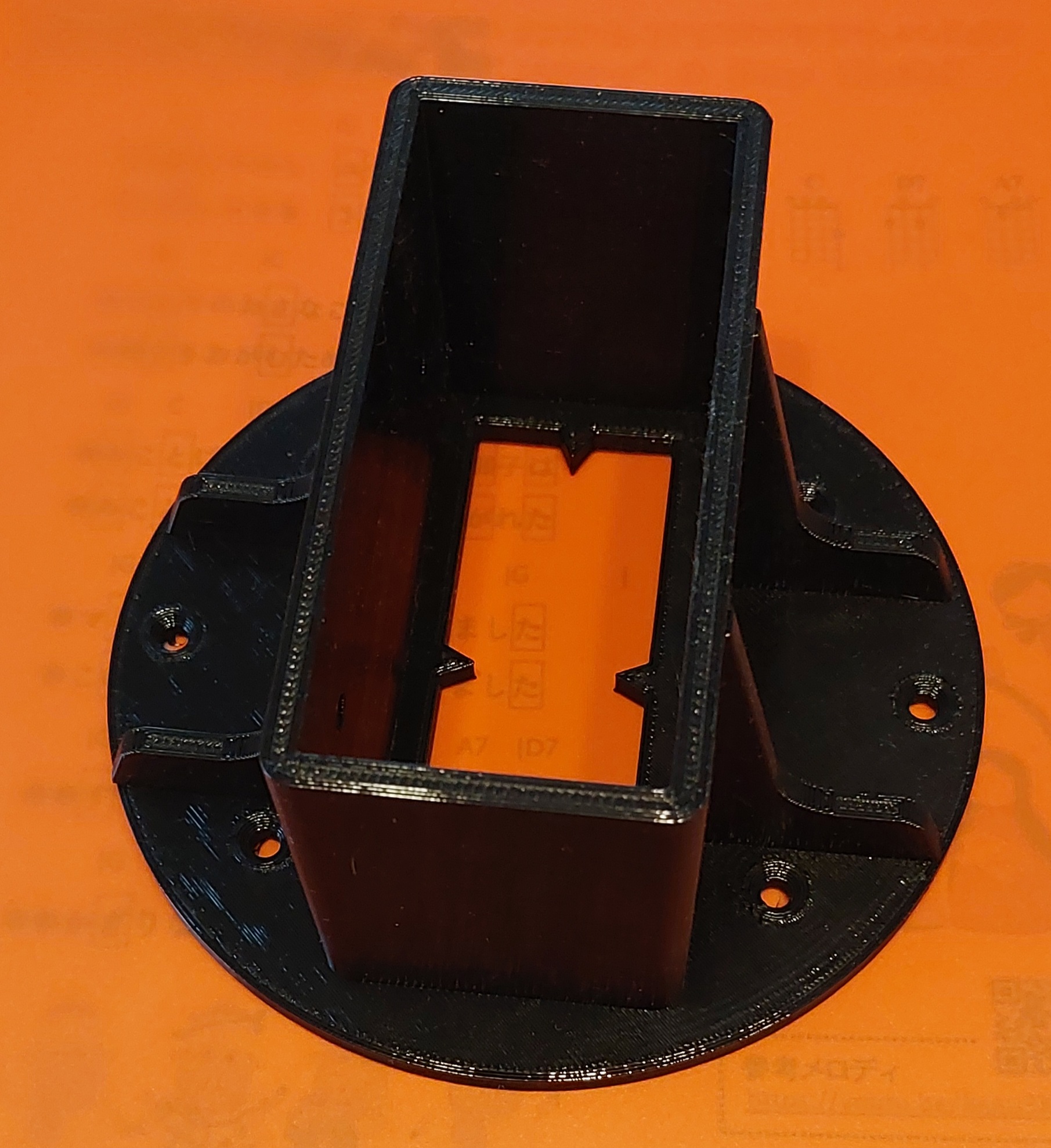 2x4 bracket mount base holder by chrbau | Download free STL model ...