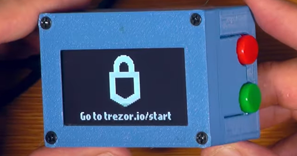 Case for Trezor DIY (2.42 Display + Waveshare Core405R) by CryptoGuide ...