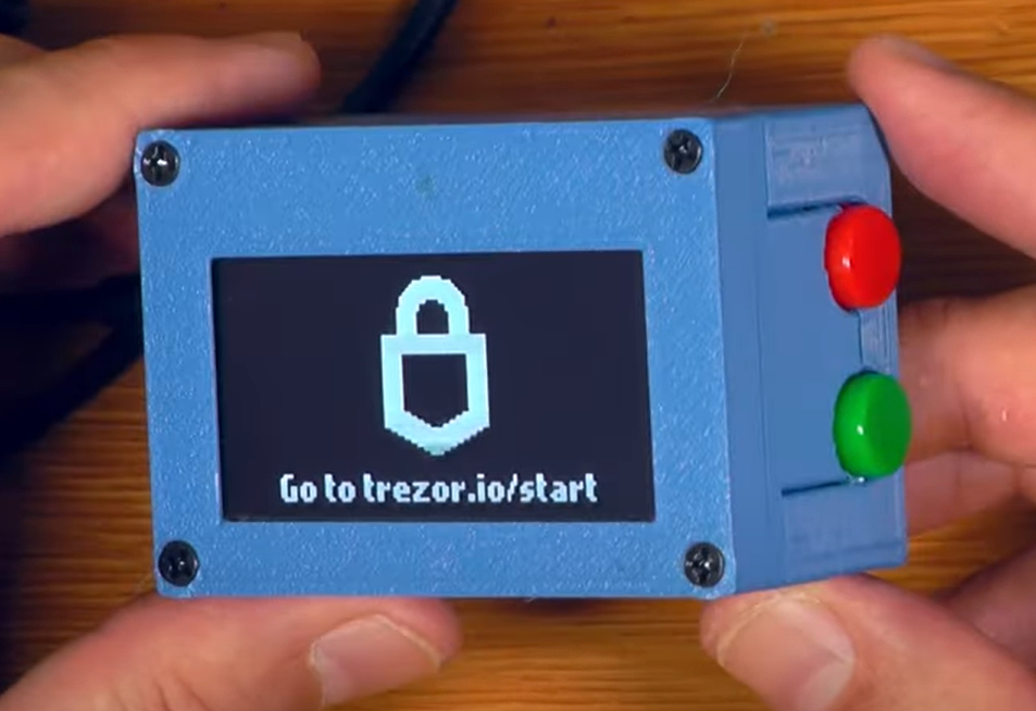 Case for Trezor DIY (2.42 Display + Waveshare Core405R) by CryptoGuide ...