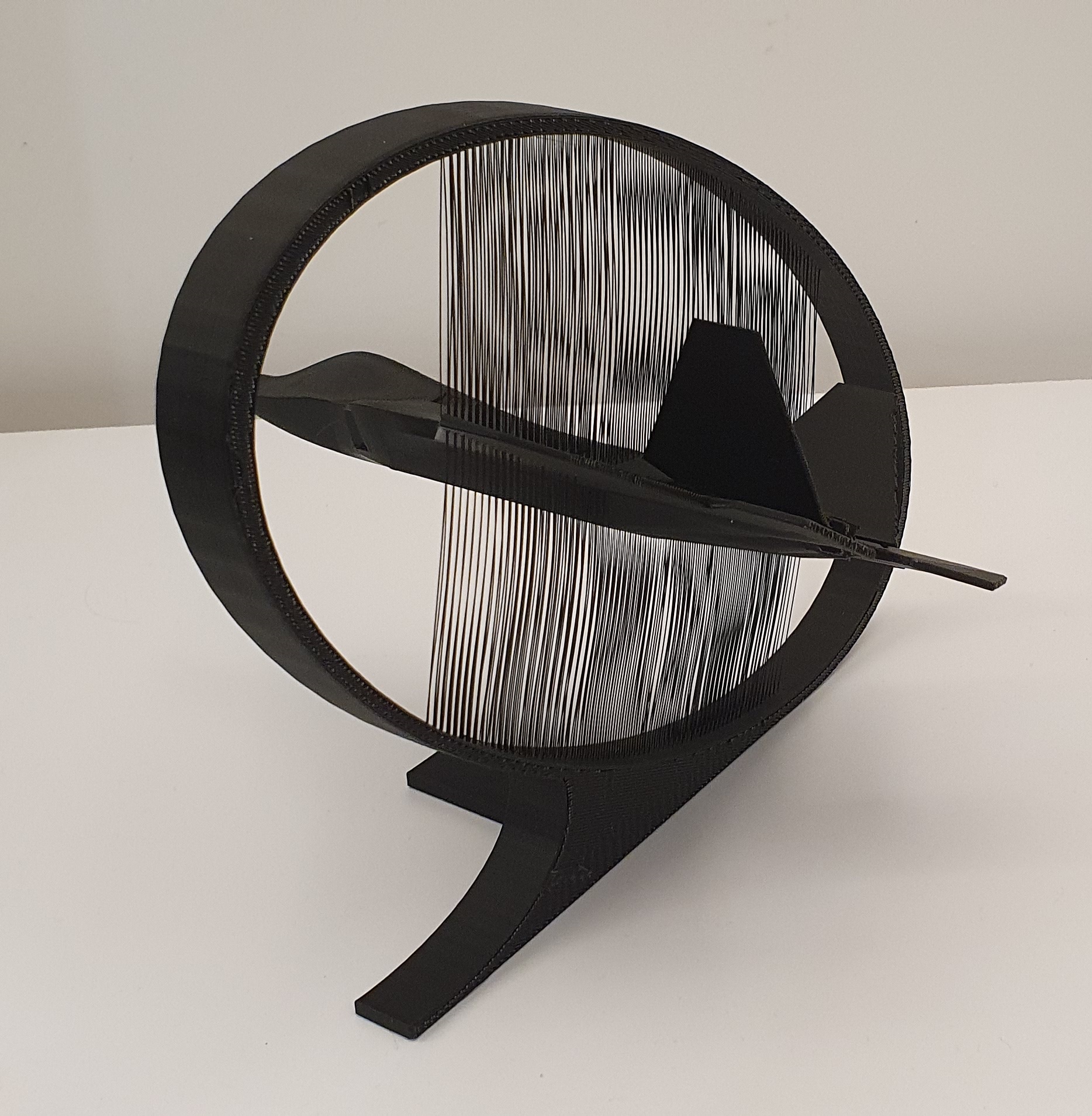 F-22 Raptor - String art display - Side by Raskal | Download free STL ...