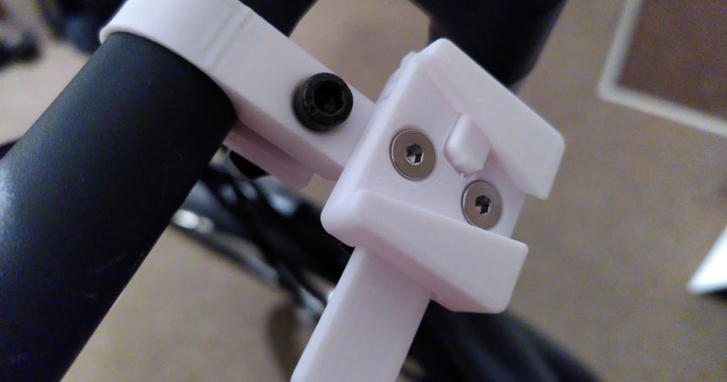 Handlebar Quick Release Mount by nich | Download free STL model ...