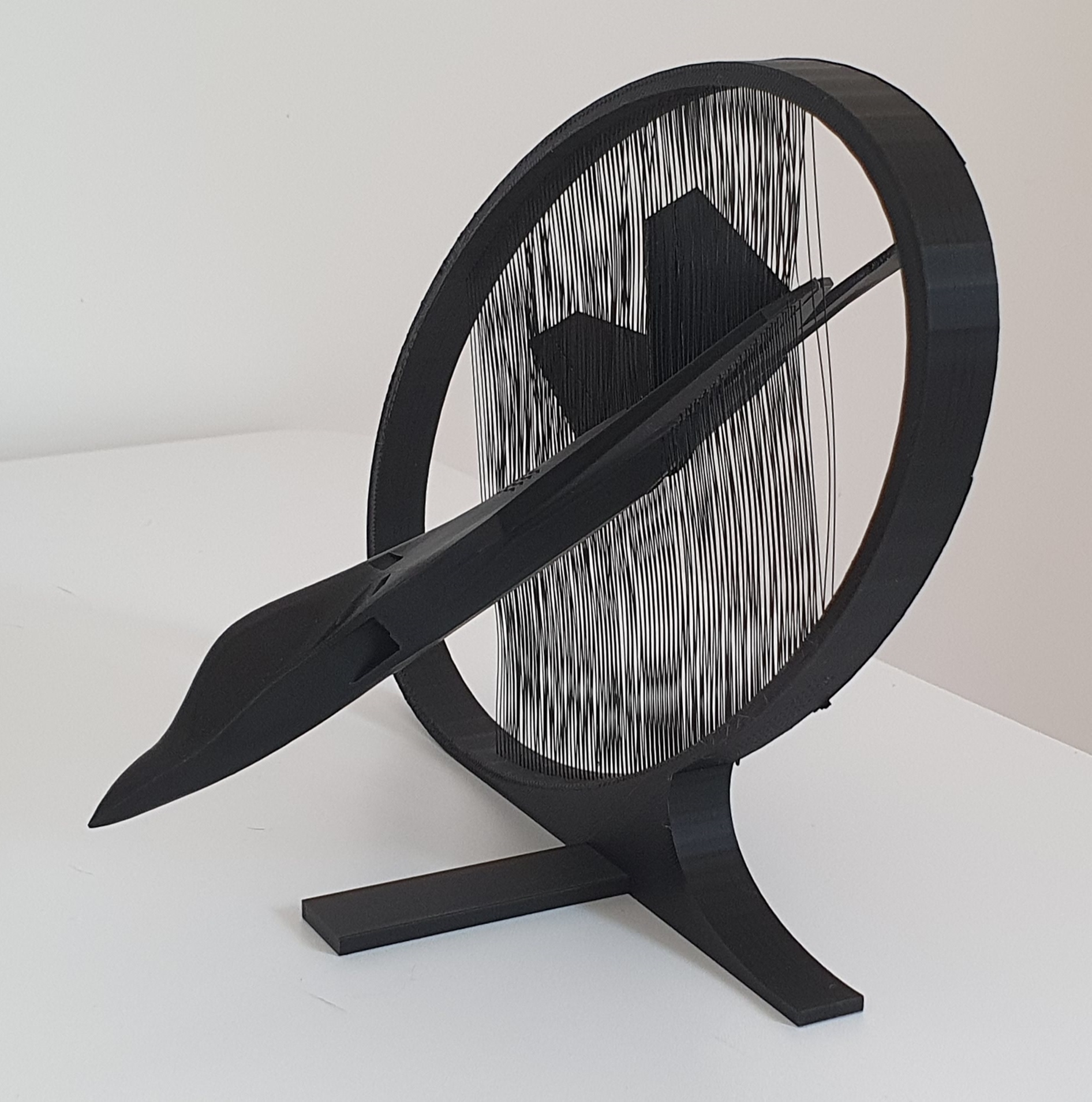 F-22 Raptor - String art display - Aiming by Raskal | Download free STL ...