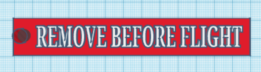 REMOVE BEFORE FLIGHT tag by Woom-E | Download free STL model | Printables.com