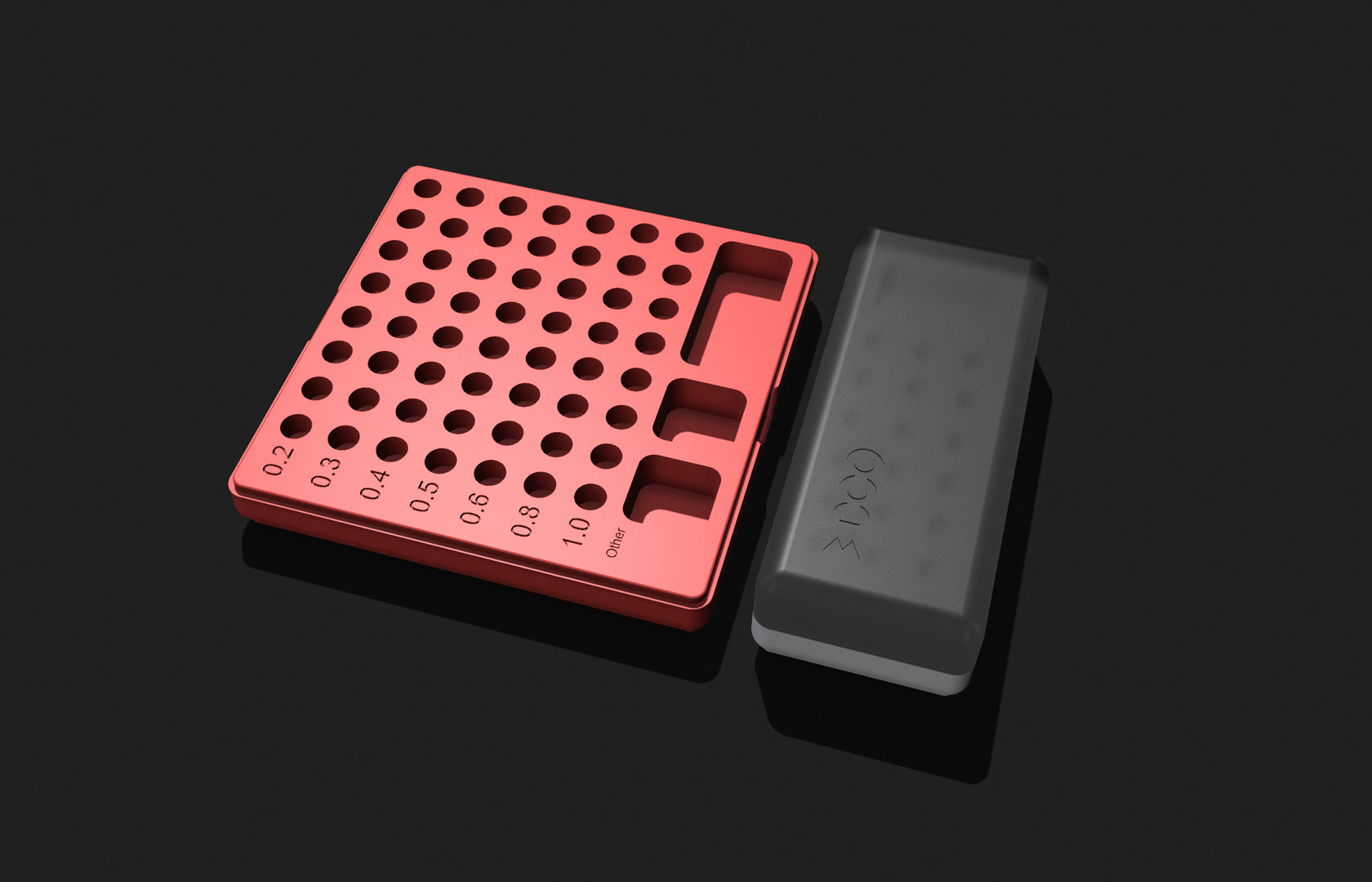 BAMBU 3D PRINT NOZZLE STORAGE BOX BY 3DOO V1.1 by jun zhao | Download ...