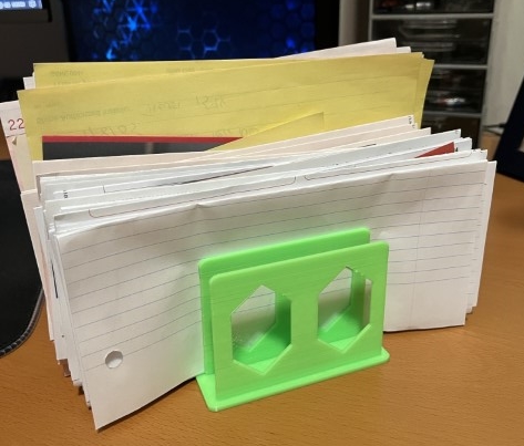 Bill and paper filing stand by Rambelaya | Download free STL model ...