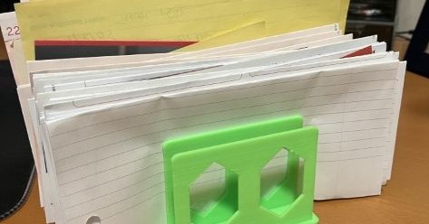 Bill and paper filing stand by Rambelaya | Download free STL model ...