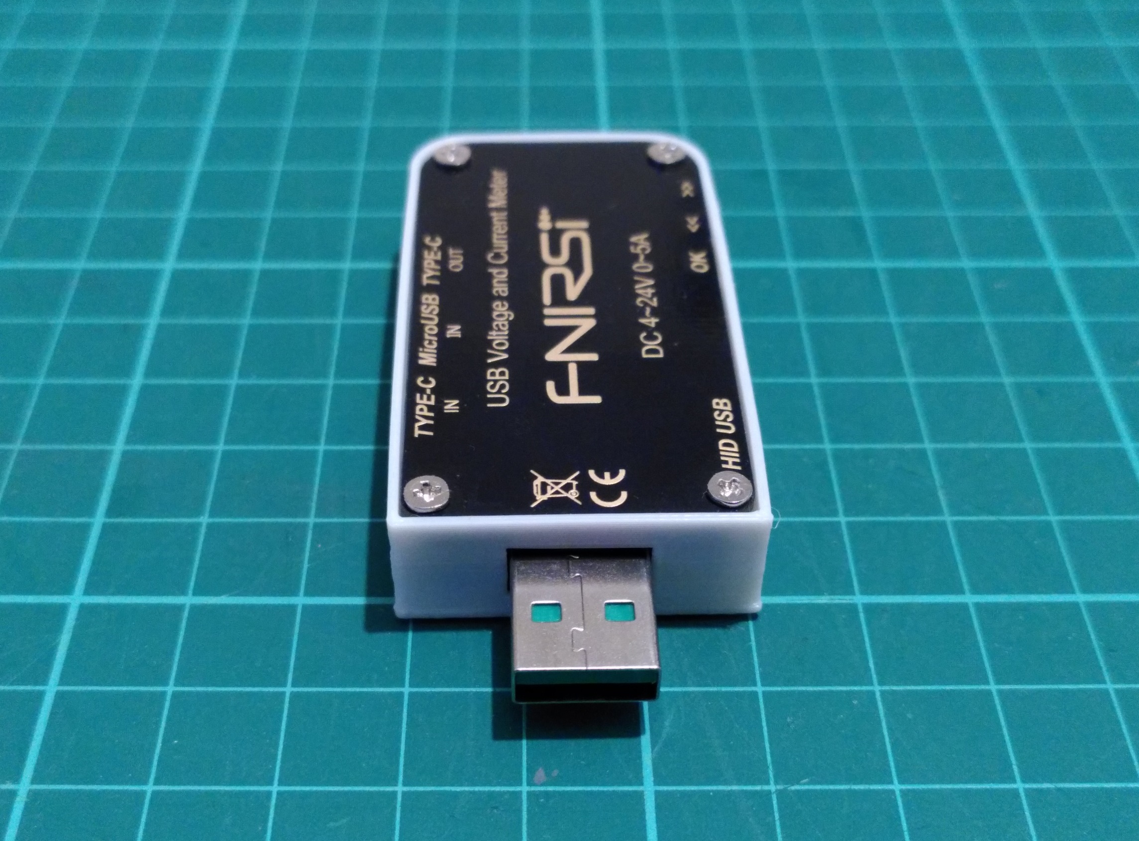 Fnirsi FNB38 USB Tester Shell/Casing by nich | Download free STL model ...