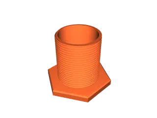 Bolt Desk Pencil Holder by zaia | Download free STL model | Printables.com