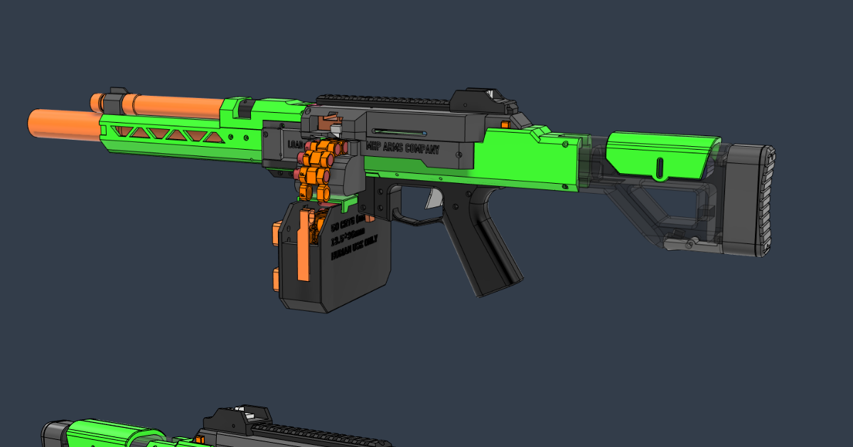 MHP Arms Light Machine Gun by Heath Heil | Download free STL model ...