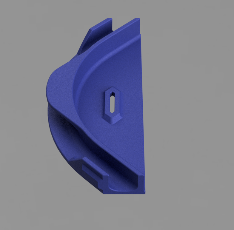 PEX PIPE BEND SUPPORT BRACKET 1/2" 90 DEG by The American Maker ...