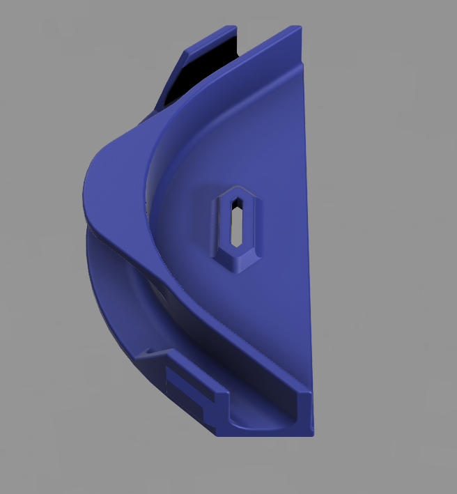 PEX PIPE BEND SUPPORT BRACKET 1/2" 90 DEG by The American Maker ...