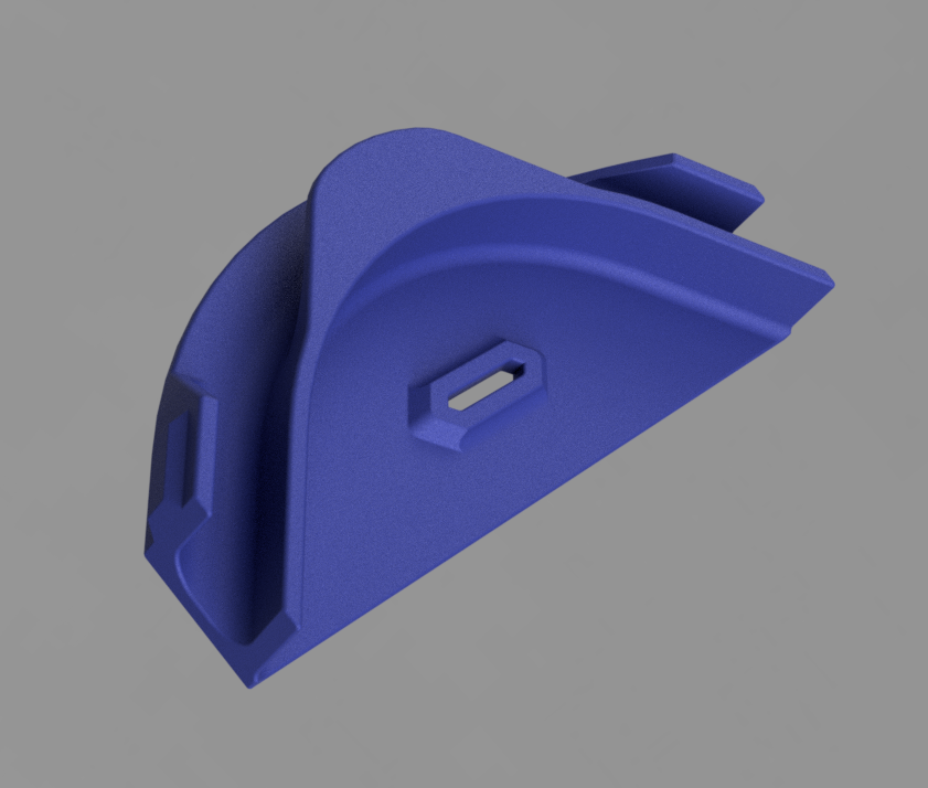 PEX PIPE BEND SUPPORT BRACKET 1/2" 90 DEG by The American Maker ...