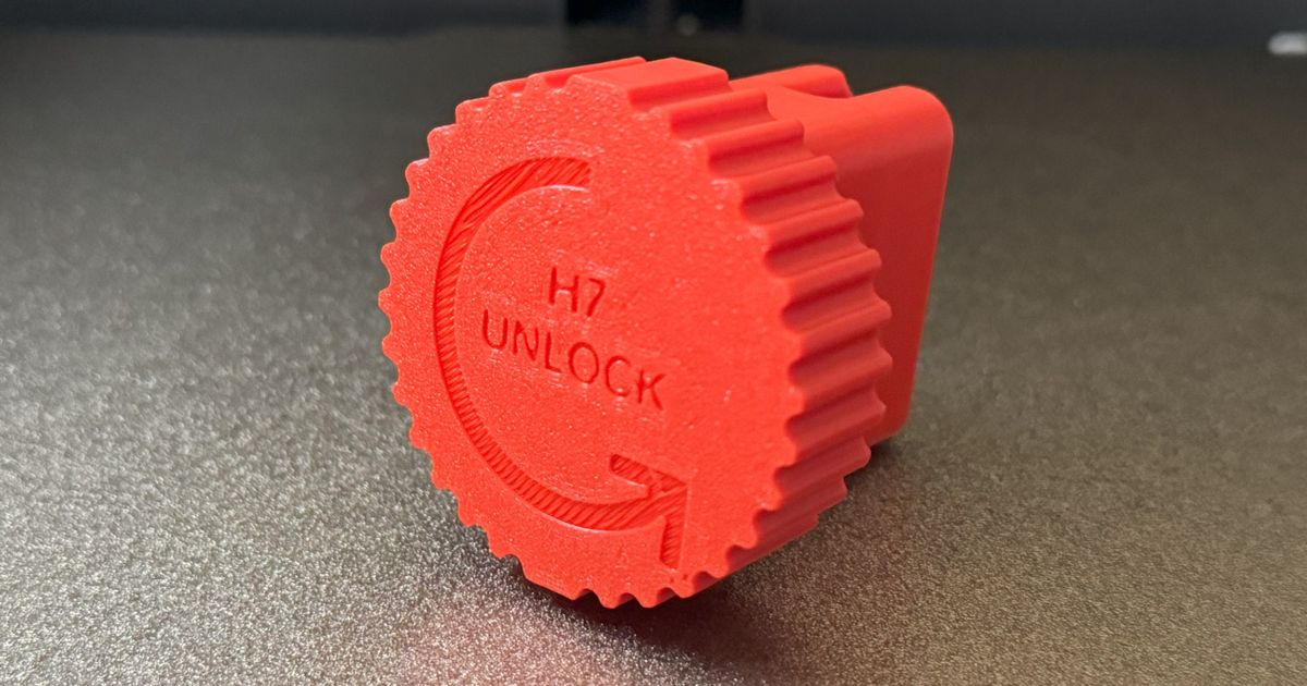 H7 Bulb removal tool for Scirocco MK3 by Vergil | Download free STL ...