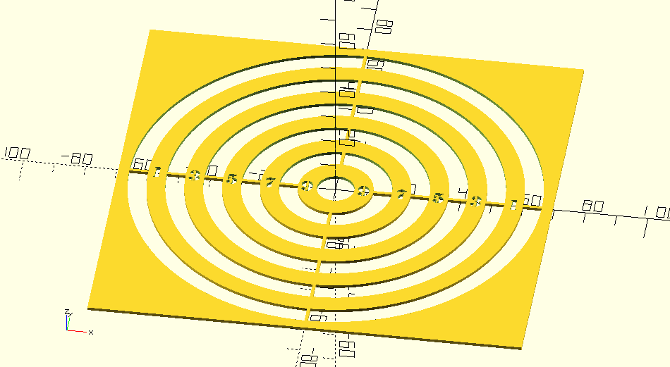 Air rifle target shooting template por 0scar | Descargar modelo STL ...