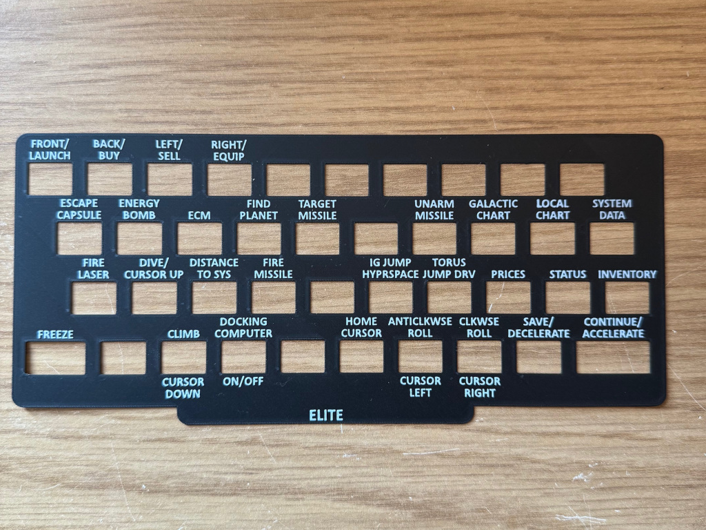 ZX Spectrum Keyboard Overlay for 48k Rubber Key Model by TomDD ...