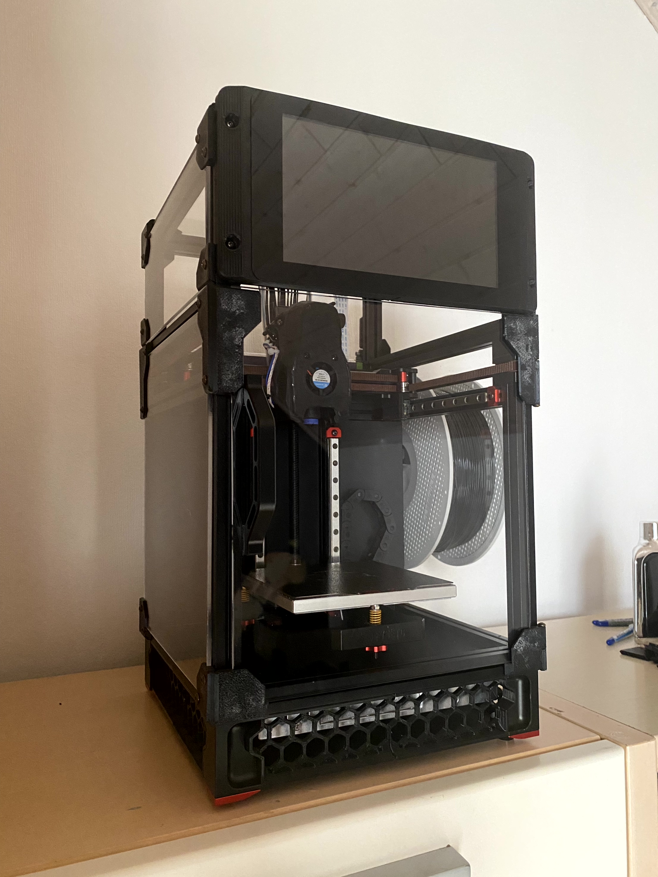 Voron V0 with raspberry pi 7 inch touch screen (on Voron V0) por Jannik ...