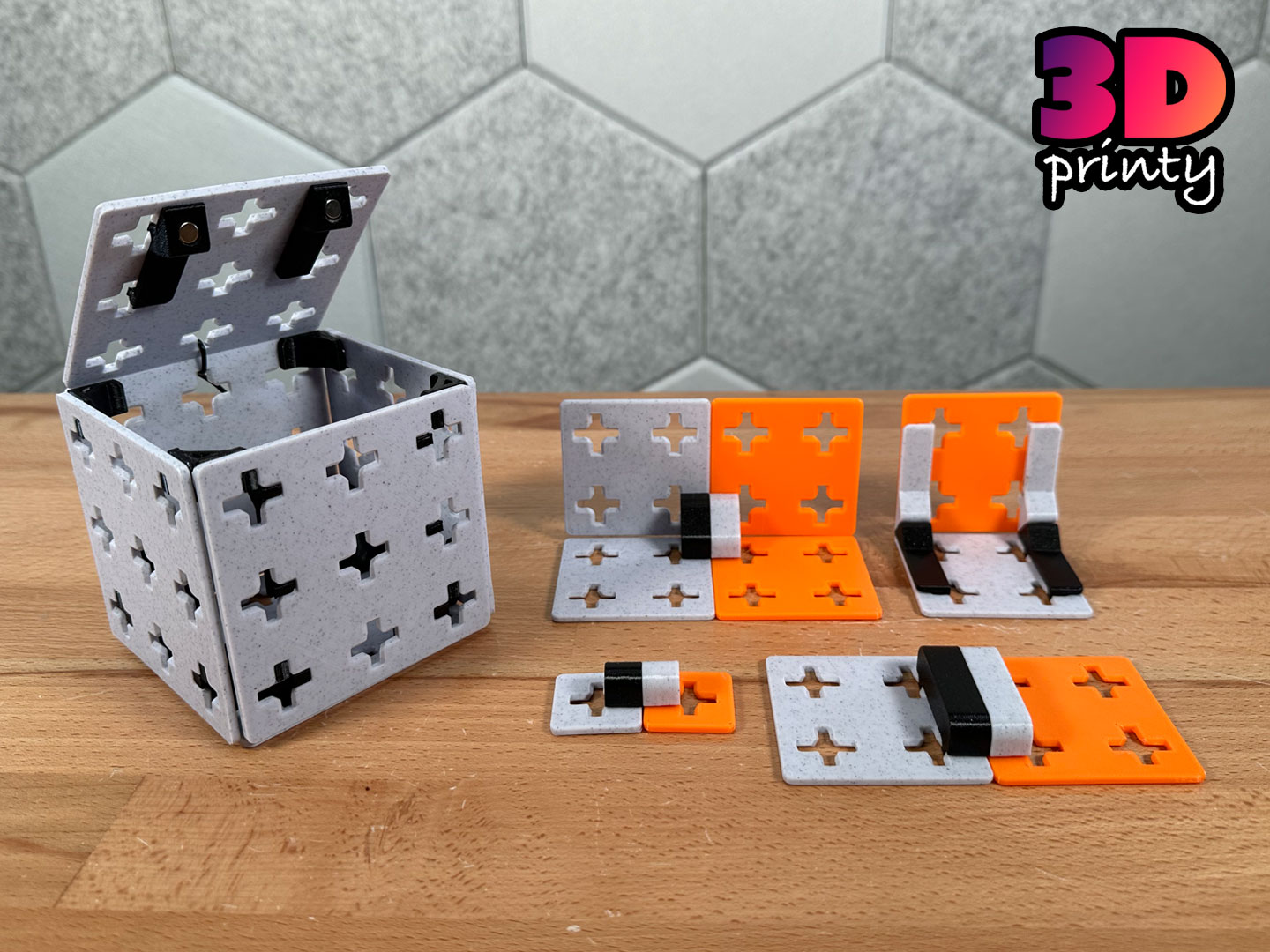 Printy Panels - Magnetic Connectors by 3D Printy | Download free STL ...