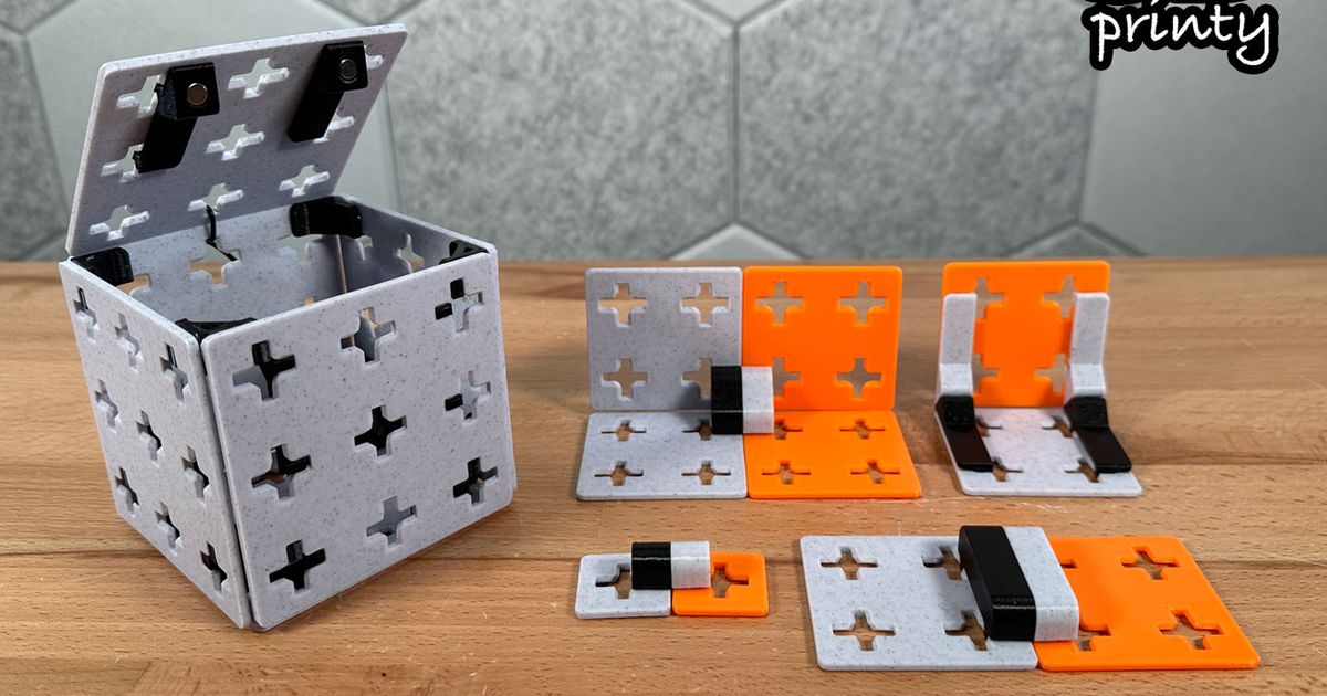 Printy Panels - Magnetic Connectors by 3D Printy | Download free STL ...