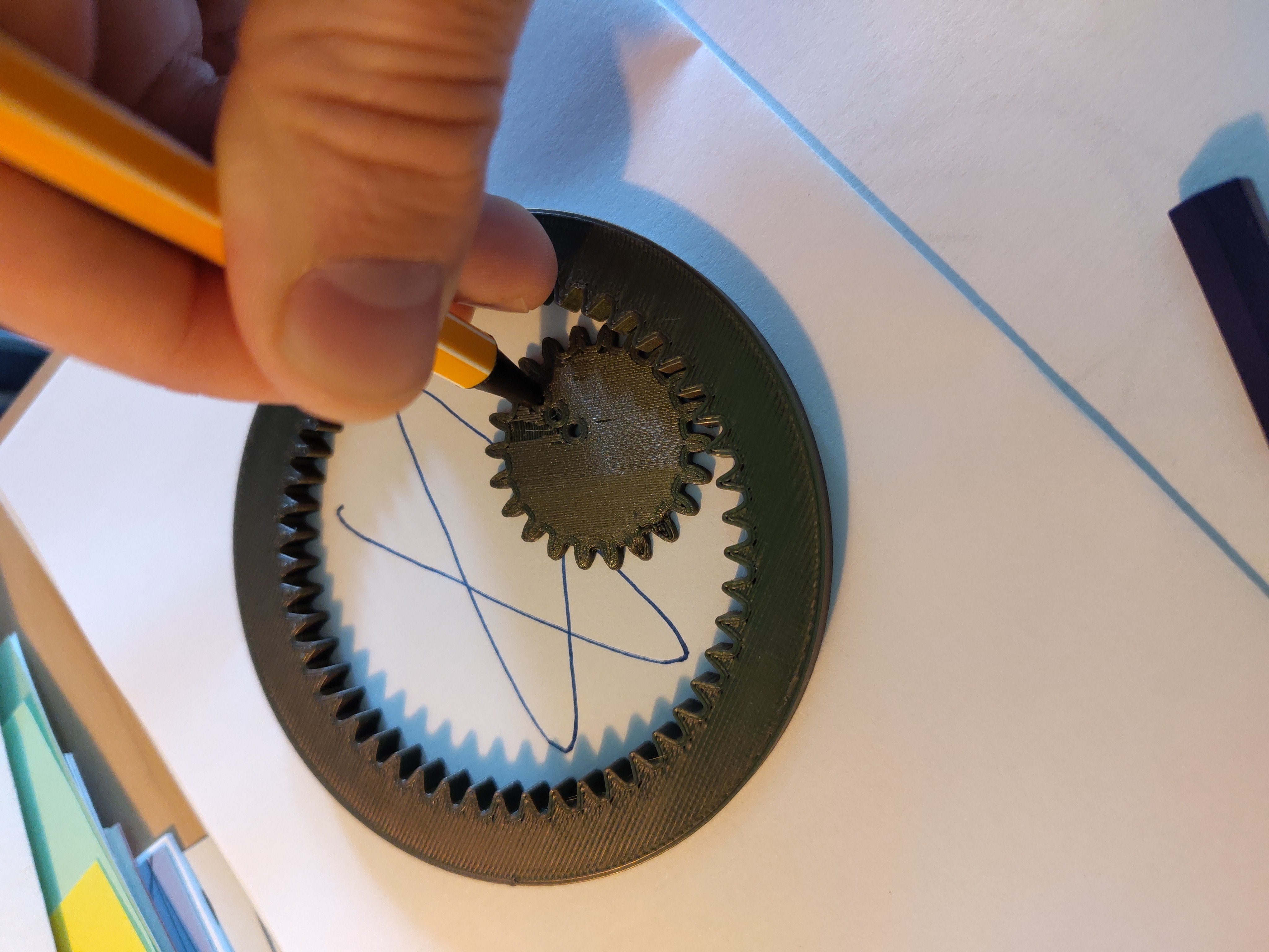 Spirograph ruler by diktux | Download free STL model | Printables.com