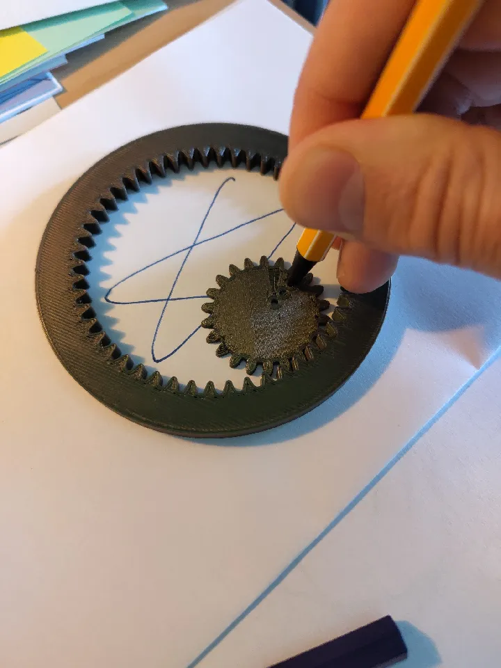Spirograph ruler by diktux | Download free STL model | Printables.com