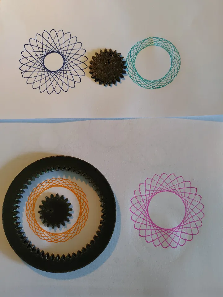 Spirograph ruler by diktux | Download free STL model | Printables.com