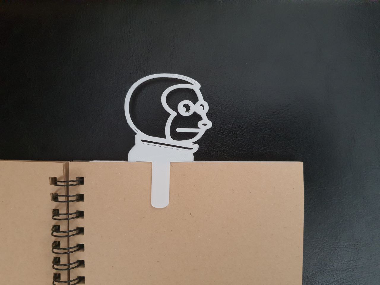Monkey looking away meme Bookmark by A3J Print | Download free STL ...