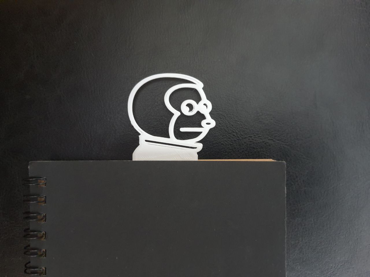 Monkey looking away meme Bookmark by A3J Print | Download free STL ...