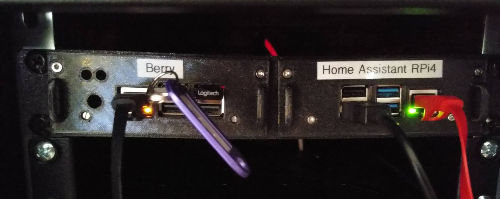 Double Raspberry Pi 10 inch/1HE Rack Mount by Zapster | Download free ...