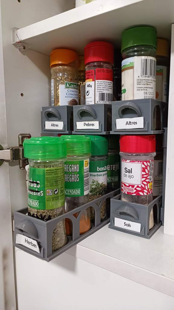 Compact spice rack por Quim Garrigós | Descargar modelo STL gratuito ...