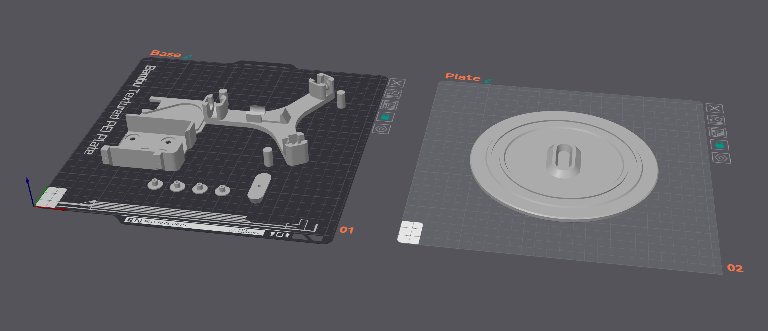 Electric Turntable for Bambu Lab Components - Perfect for Displaying Your 3D Prints by print-all ...