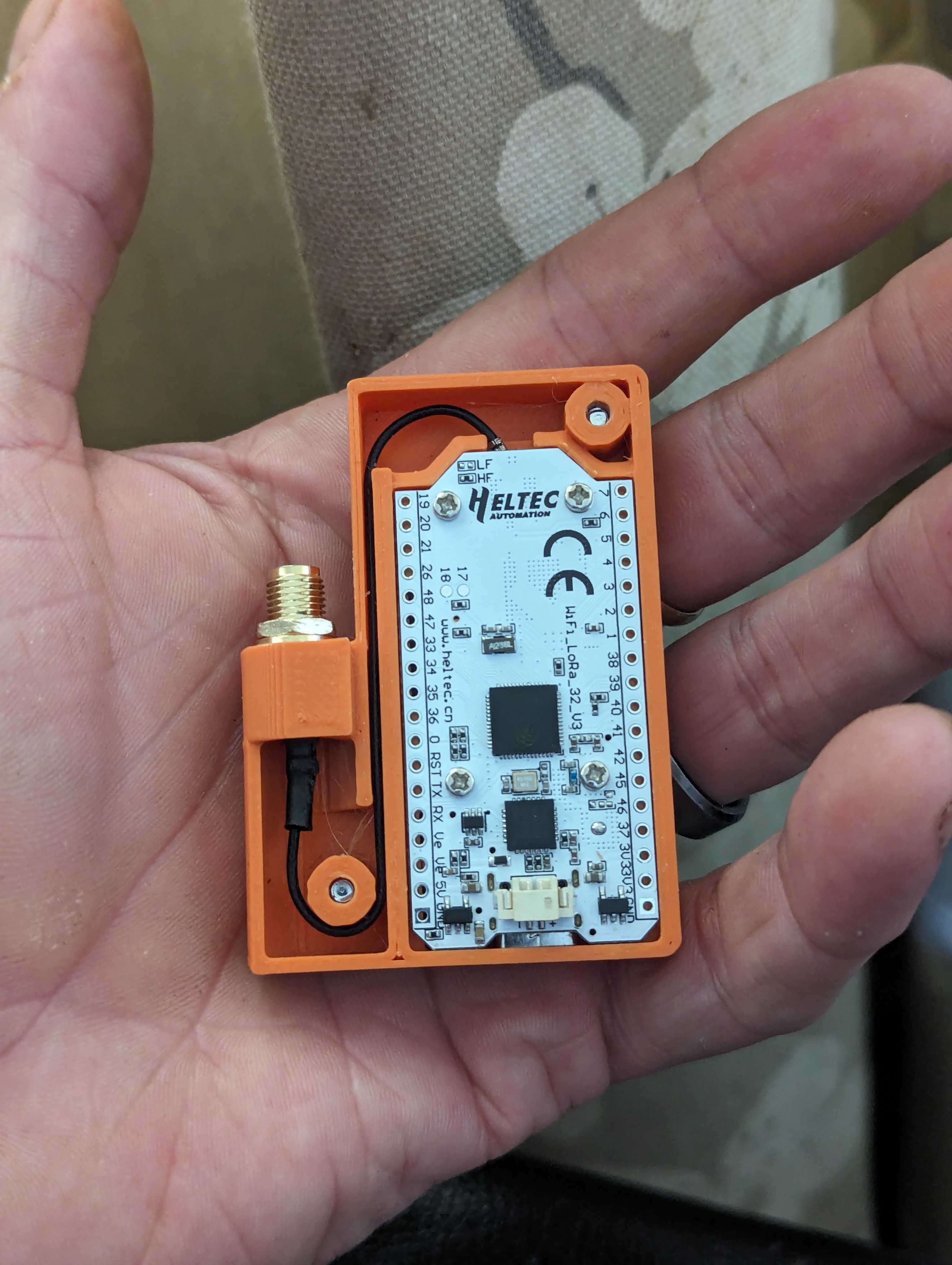 Heltec V3 Mini Case (fits 13mm antenna) by irreverend | Download free ...