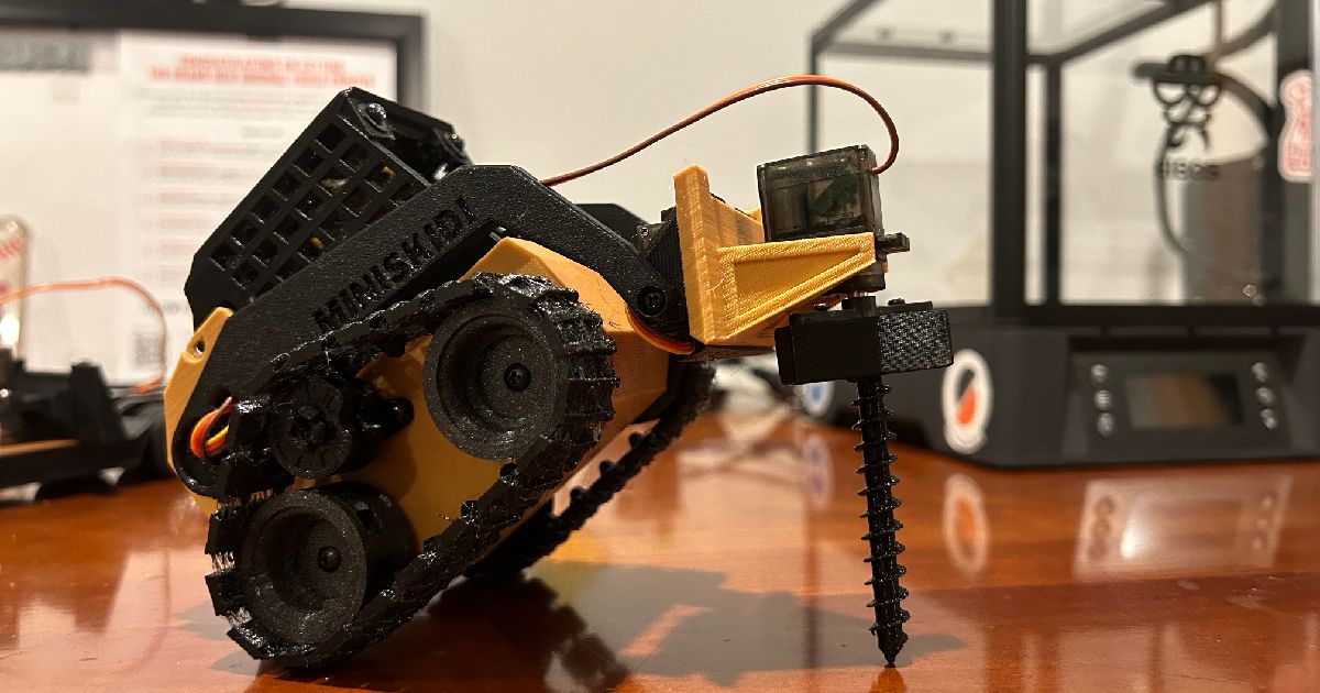 Auger for Mini Skiddi by Reid12 | Download free STL model | Printables.com