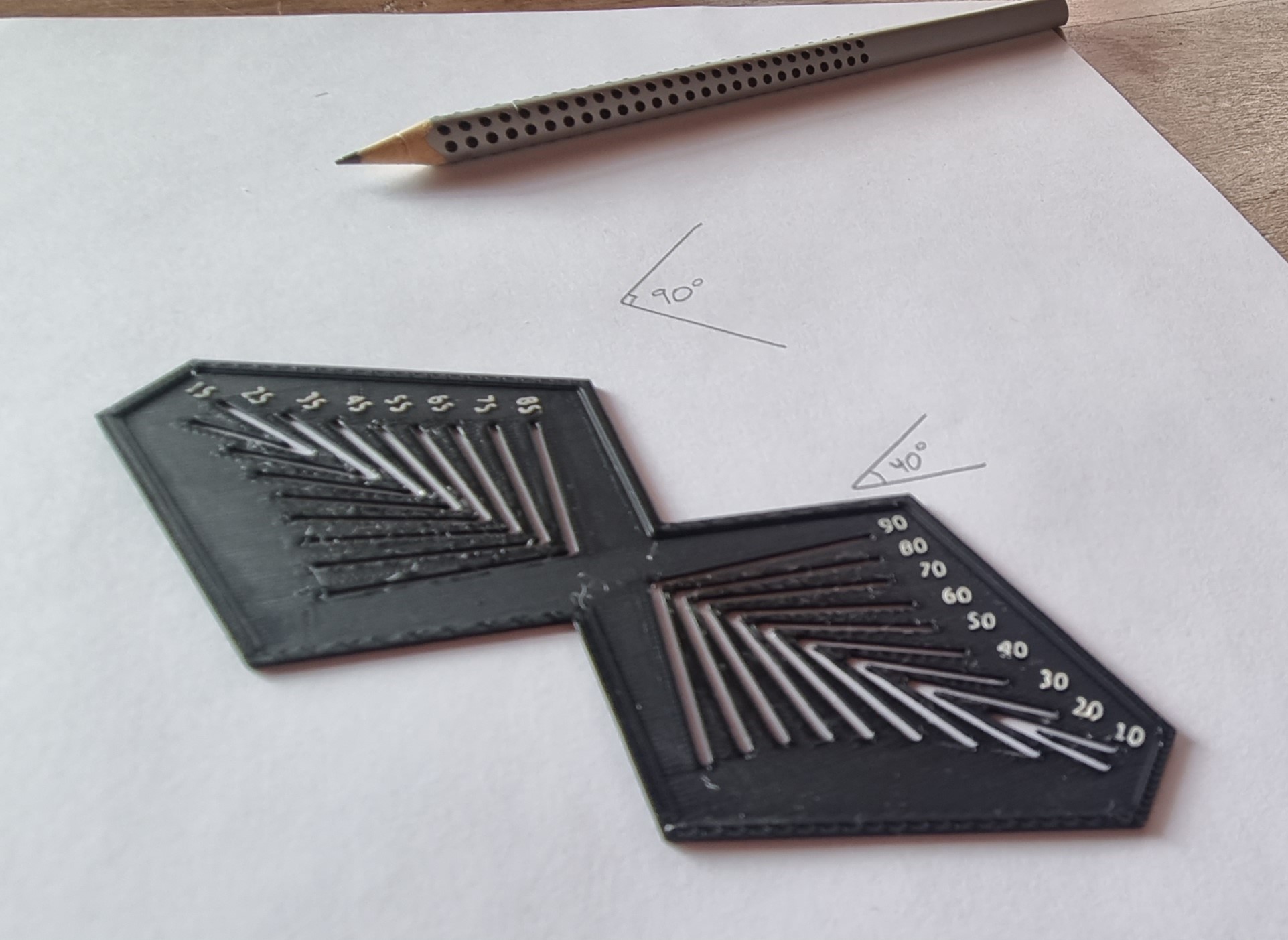 Angle Template by Redulf42 | Download free STL model | Printables.com